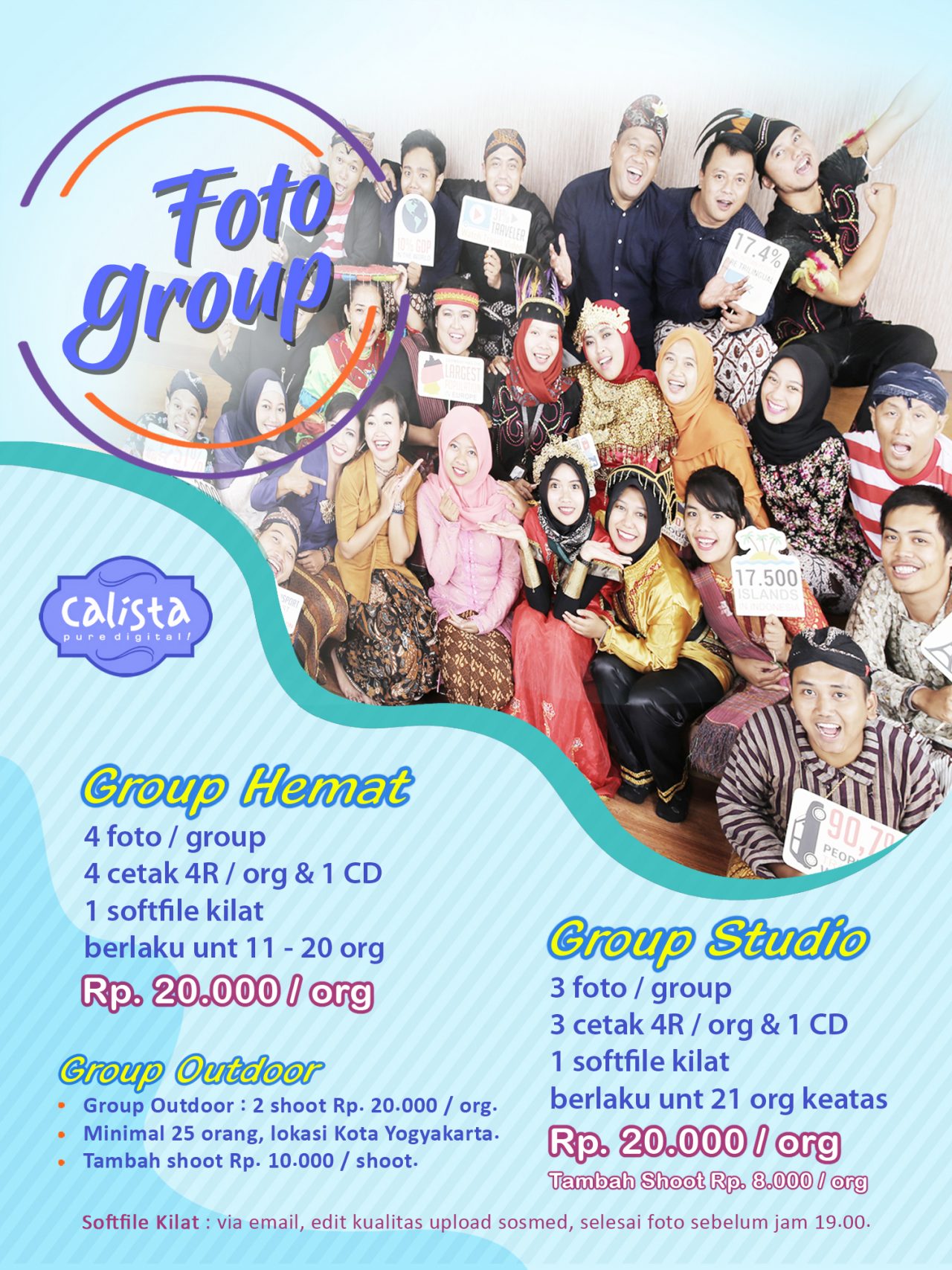 Foto Group | Calista Photo | Studio Foto Jogja Terbaik